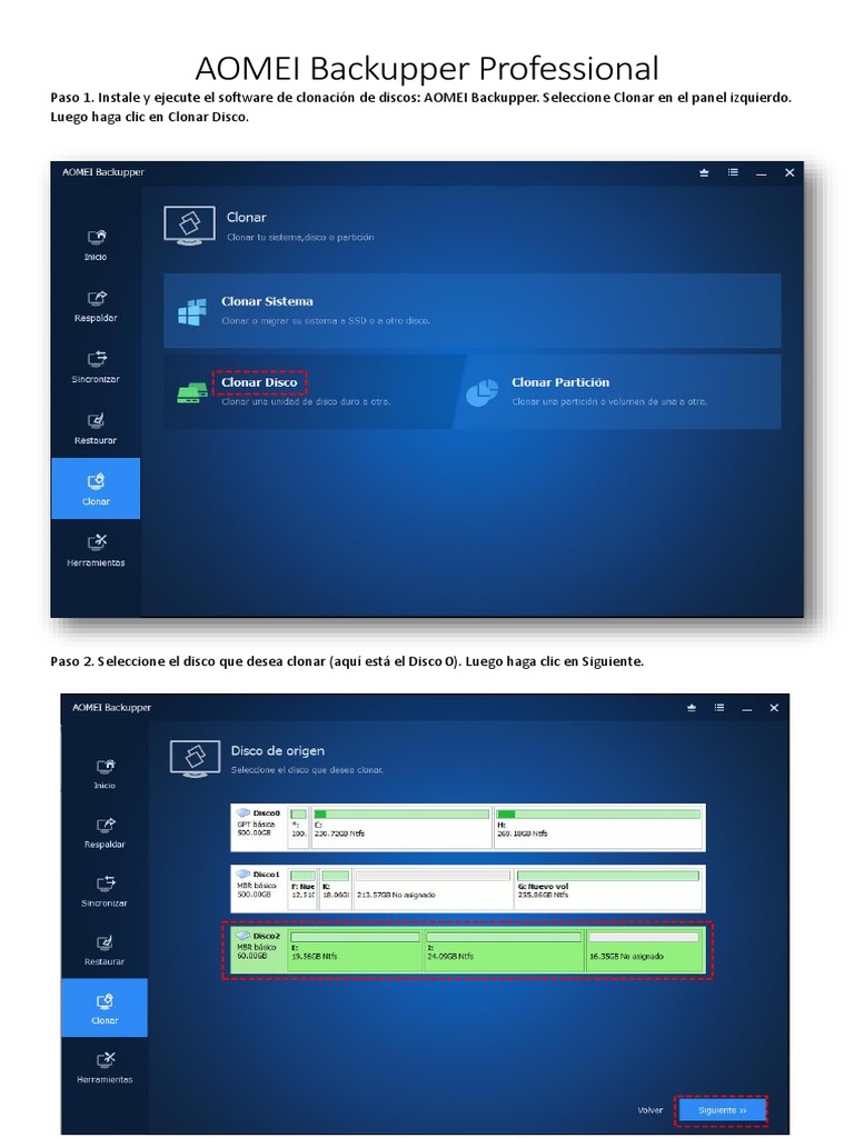 AOMEI Backupper Professional | PDF
