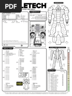 BattleTech Record Sheets: Clan Elemental Battle Armor (Space) | PDF | Battle Tech
