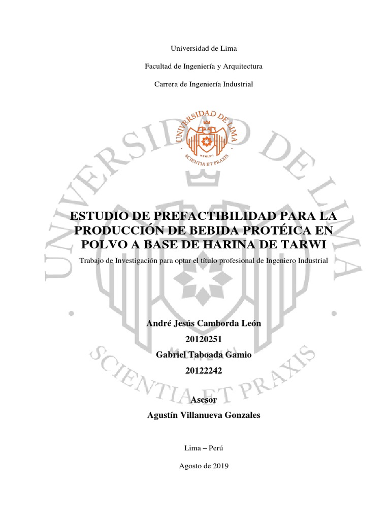 Camborda Leon Andre Jesus y Taboada Gamio Gabriel | PDF