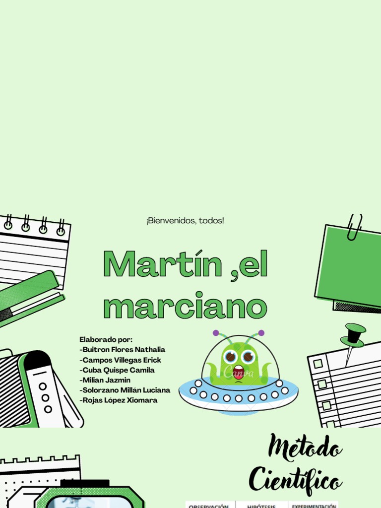 Martin El Marciano | PDF | Incendios | Método científico
