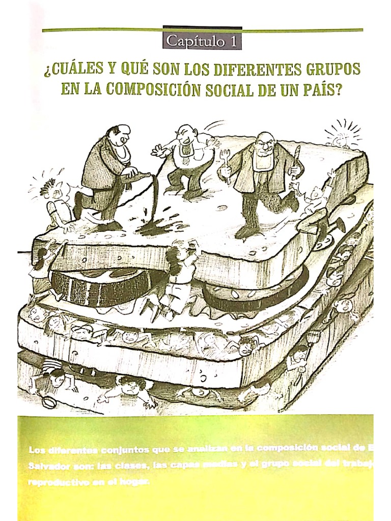 La Composición Social en El Salvador I | PDF
