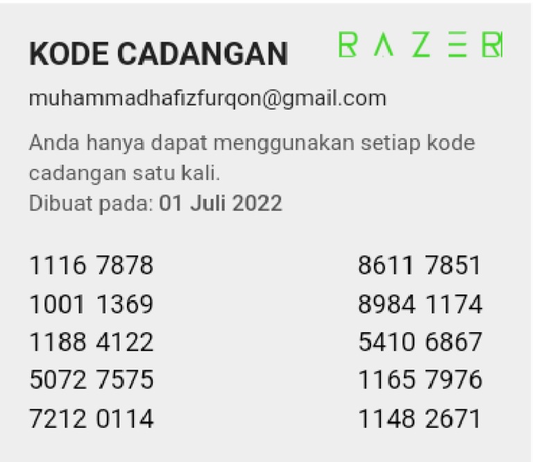 Razer Id Codes 1656649286932 | PDF