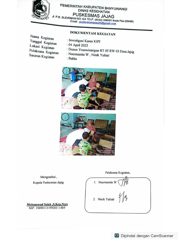 Dokumentasi KIPI | PDF