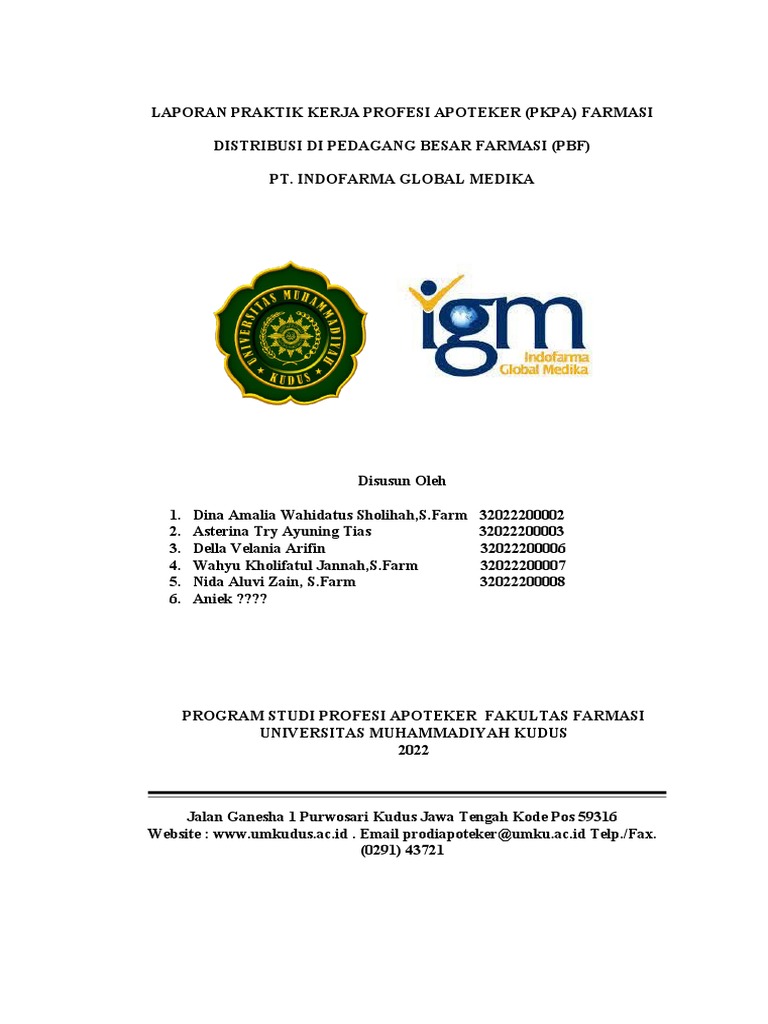 Struktur Organisasi PBF dan Tugas Apoteker | PDF | Kesehatan Holistik