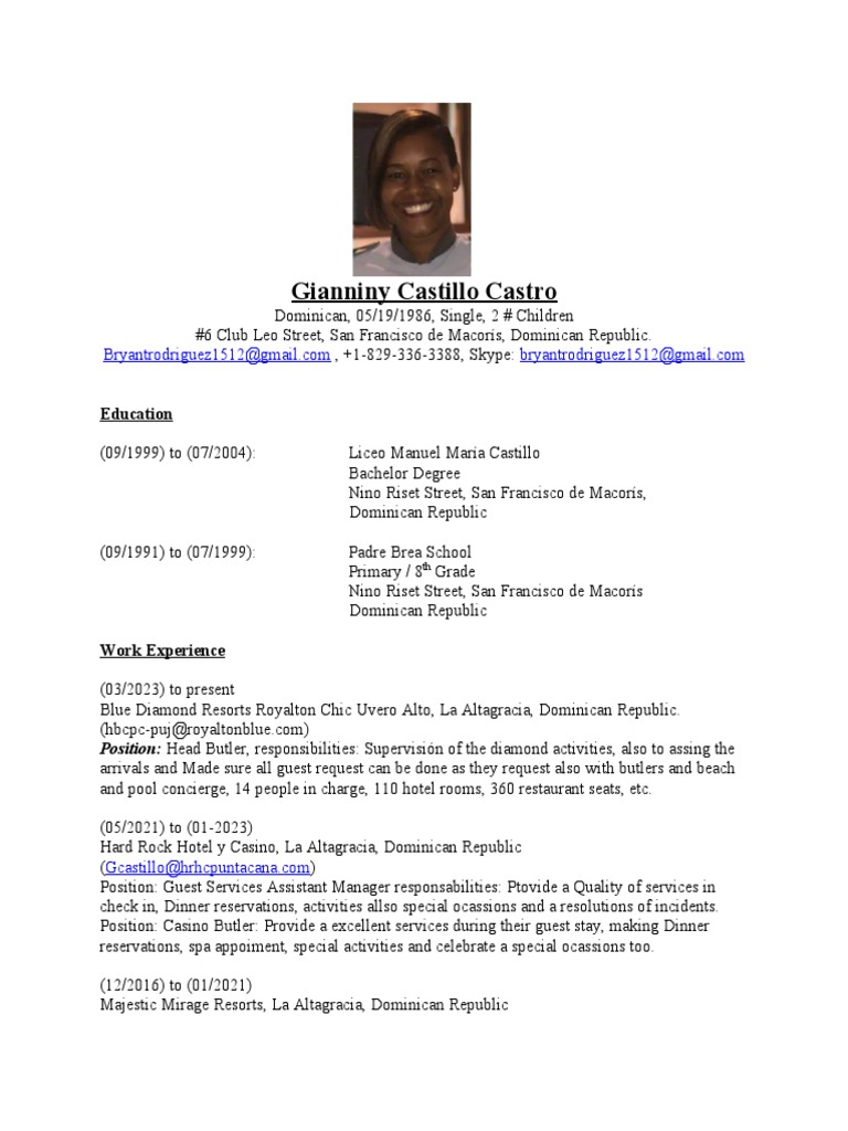 CV MSC | PDF