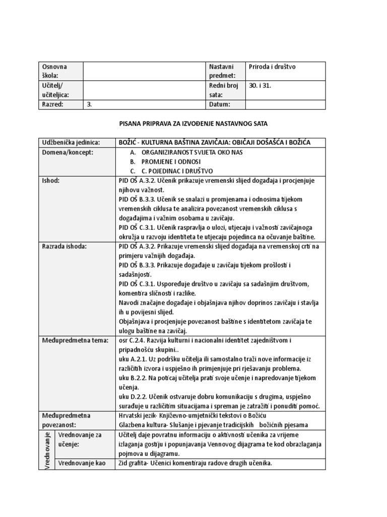 030 031 Bozic Obicaji | PDF