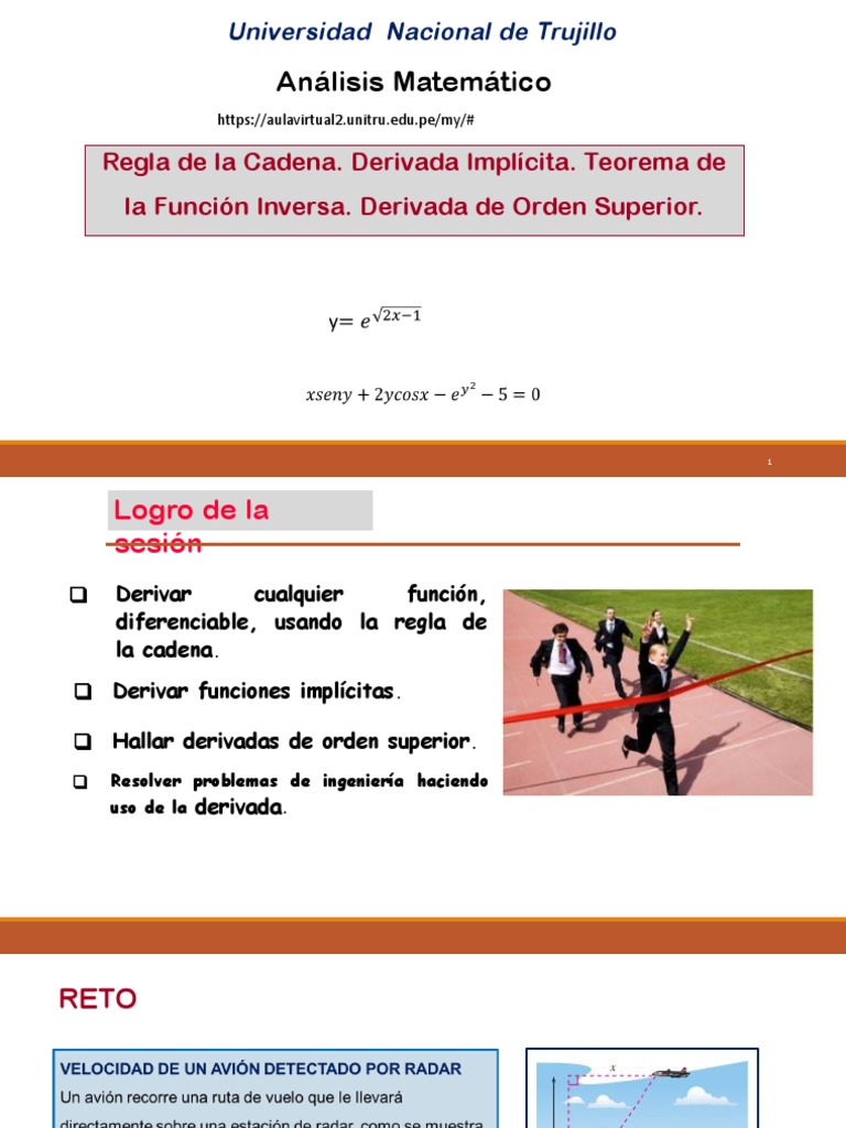 Regla de La Cadena, Derivada Implícita, Derivada de Orden Superior | Descargar gratis PDF ...