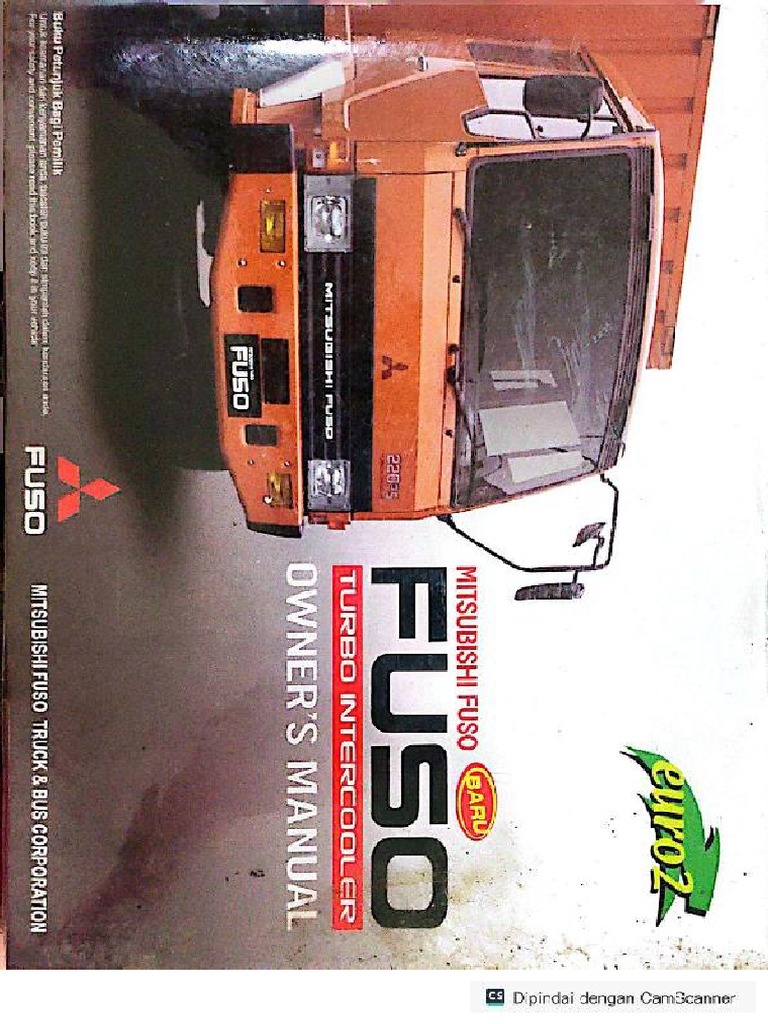Manual Book DT Mitsubishi Fuso | PDF