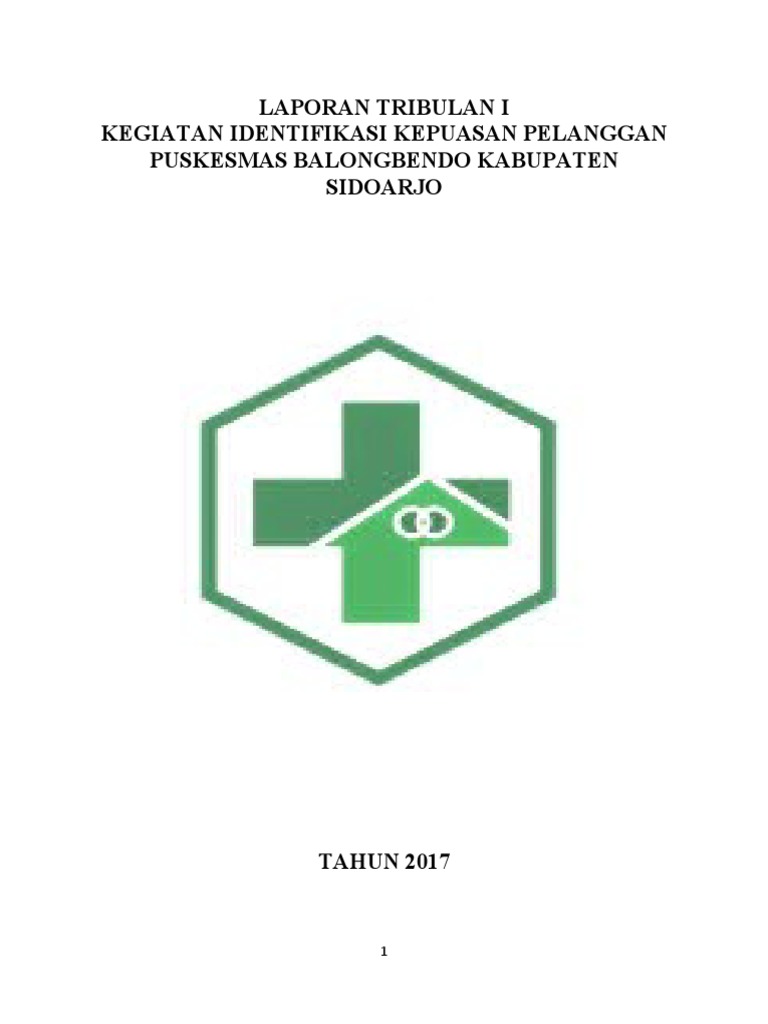 LAPORAN Tribulan 1 Tim Kepuasan | PDF