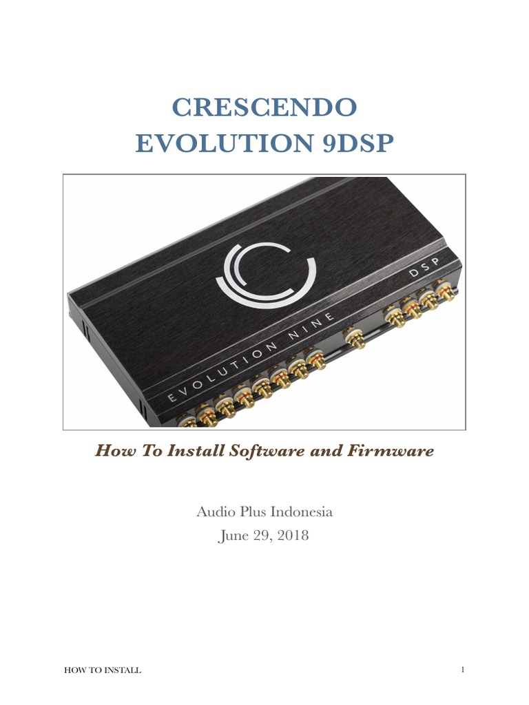 How To Install Software and Upgrade Firmware | PDF