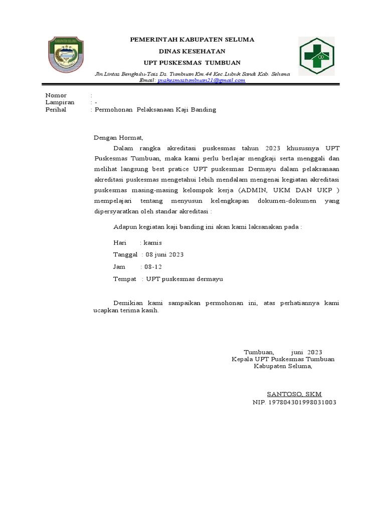 Contoh Surat Permohonan Penundaan e Catalog | PDF