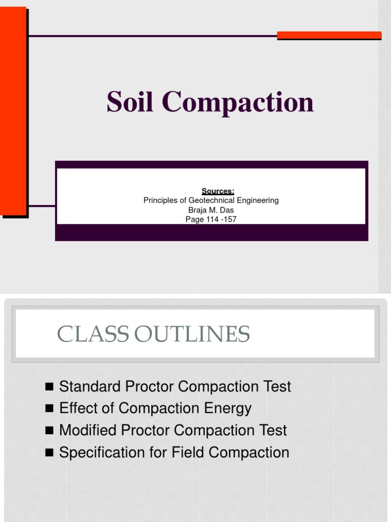 Soil Compaction | PDF | Soil Science | Building Engineering