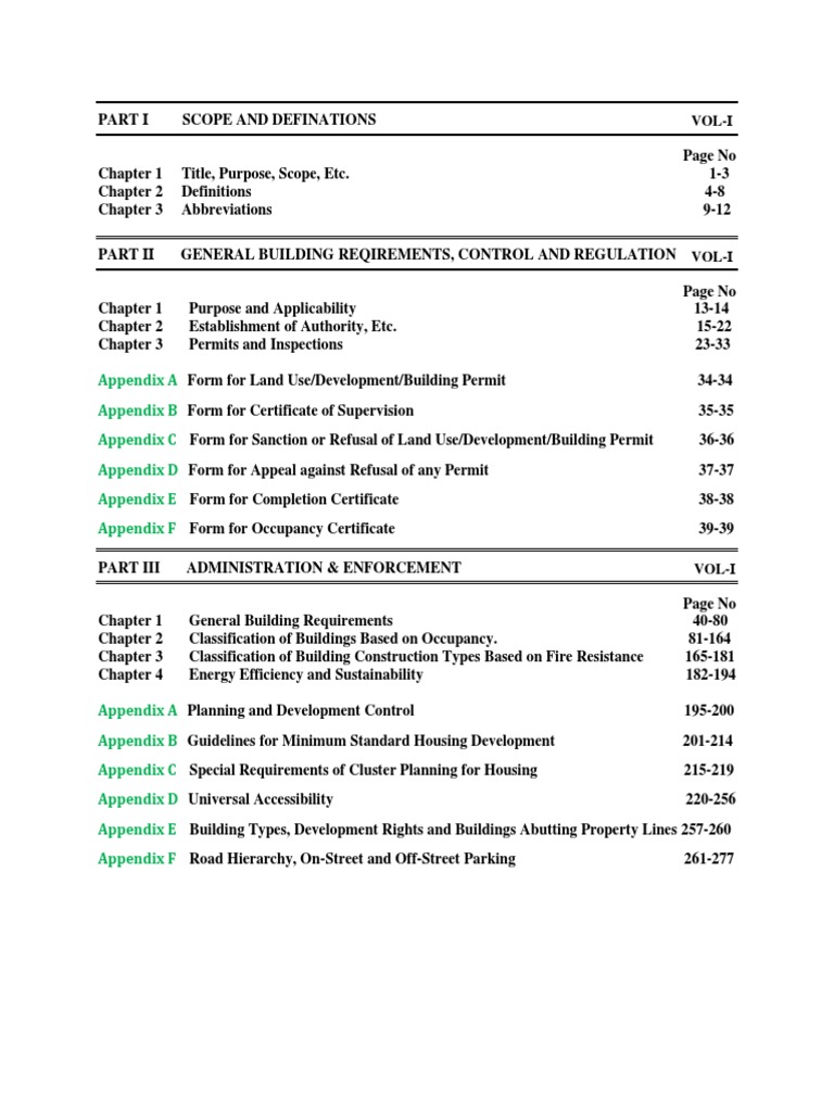 BNBC 2020 Index | PDF