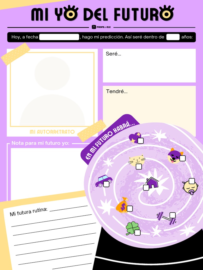 Ficha Mi Yo Del Futuro - Futuro (v.1.0) | PDF