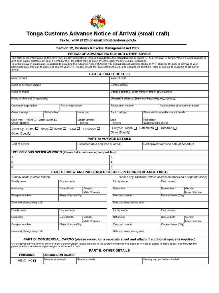 Arrival Departure Form Namibia – Einreiseformular Für Namibia – QIZR