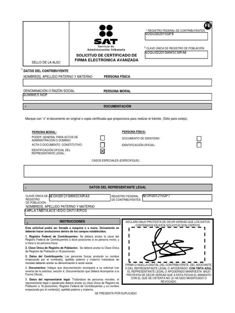 Formato SAT | PDF