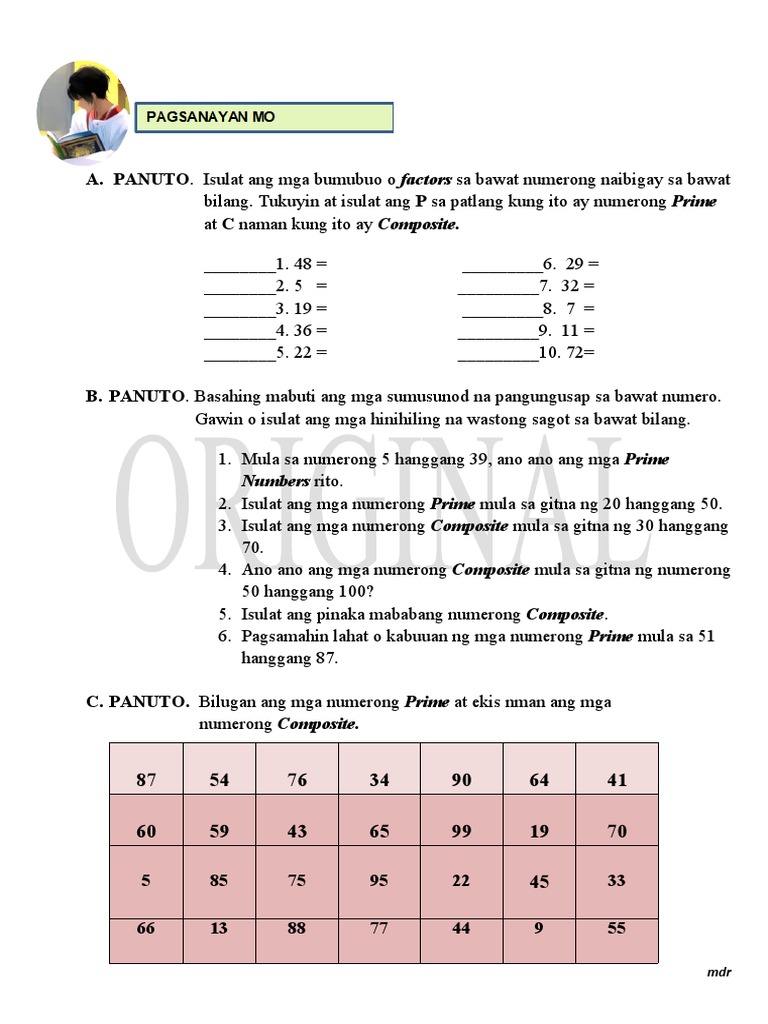 MATH CONTEXTUALIZED Activity Sheets | PDF