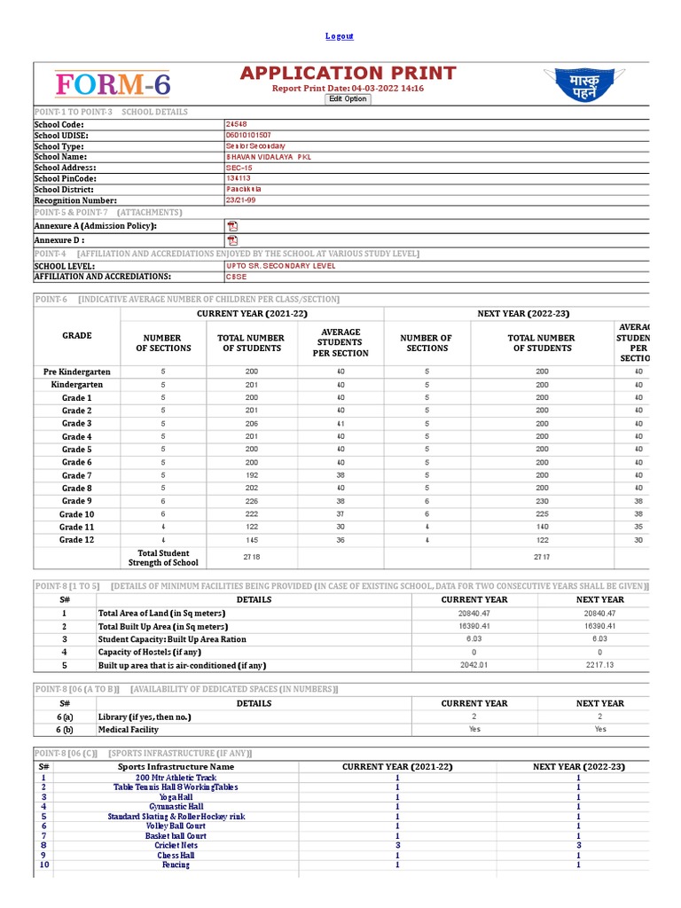 Form 6 For Website | PDF