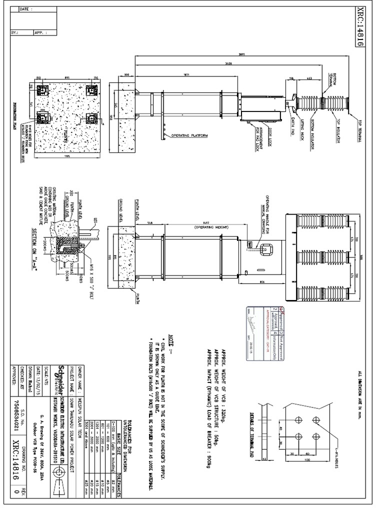 33KV VCB - Schneider | PDF