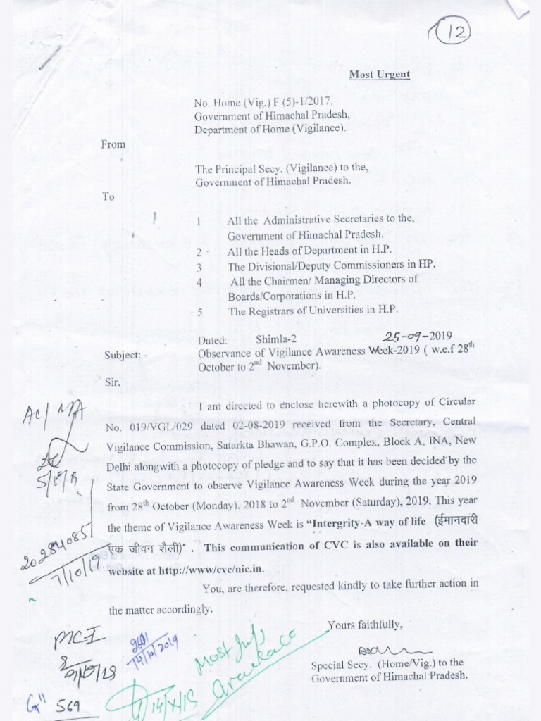 Vigilance Awarenes | PDF