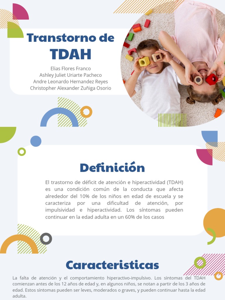 TDAH en niños de 3 años: síntomas y tratamiento | PDF | Desorden ...