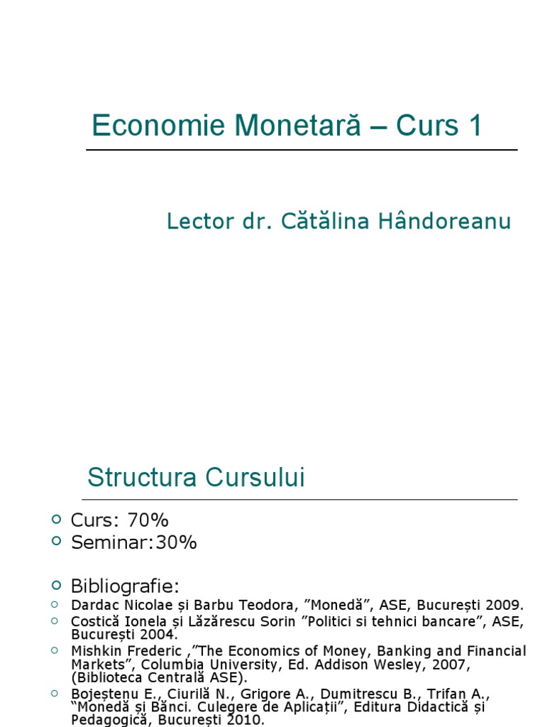 Curs 1 - 2023 | PDF