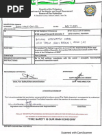 Fire Safety Evaluation Clearance (Fsec) | PDF | Law