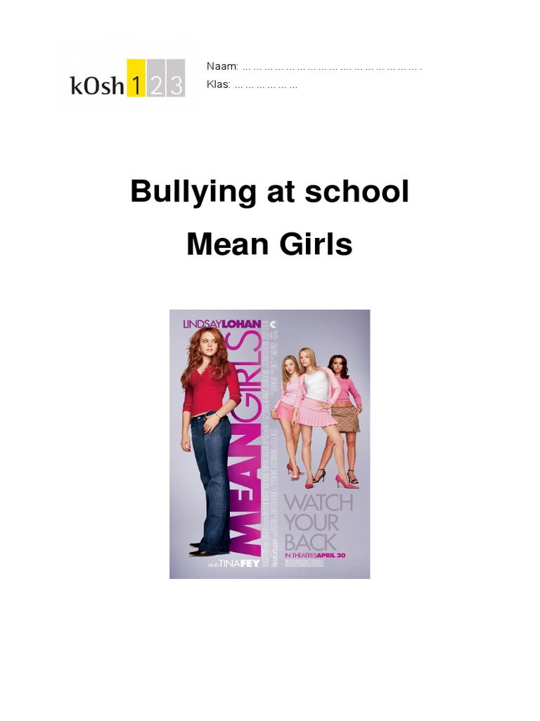 Bullying: Mean Girls | PDF