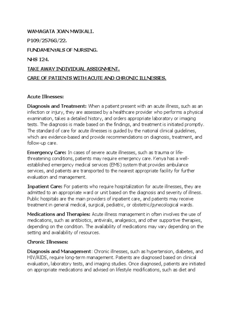 Fundamentals Assignment | PDF | Intravenous Therapy | Bed