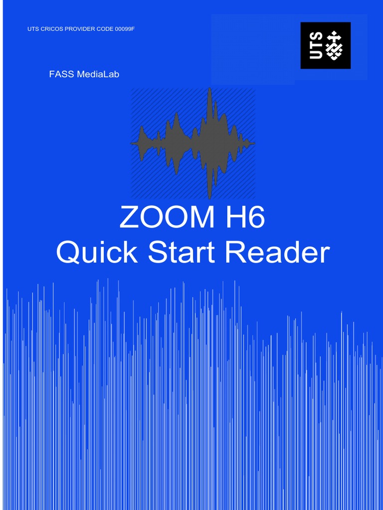 Zoom H6 QuickStart 2021-1 | PDF | Microphone | Software