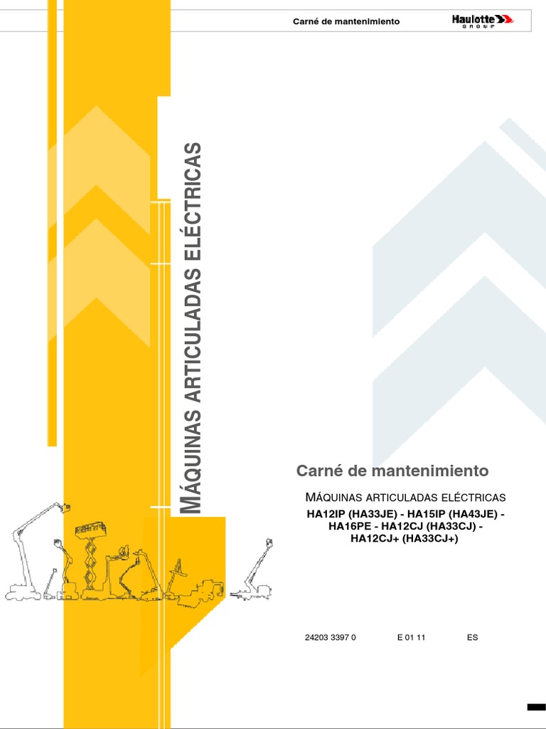 Manual Manutenção HA12,15,16-IP, PE, CJ+ | PDF | Carne | Seguridad y ...