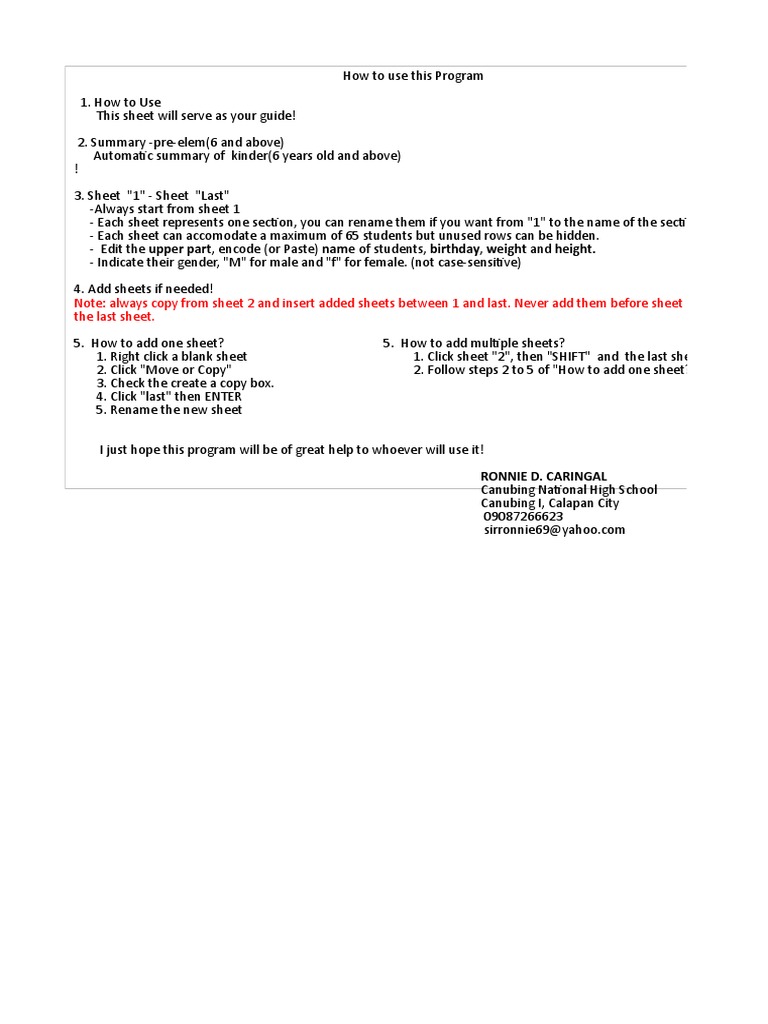 DepEd Nutritional Status Guide | PDF | Human Body Weight | Obesity