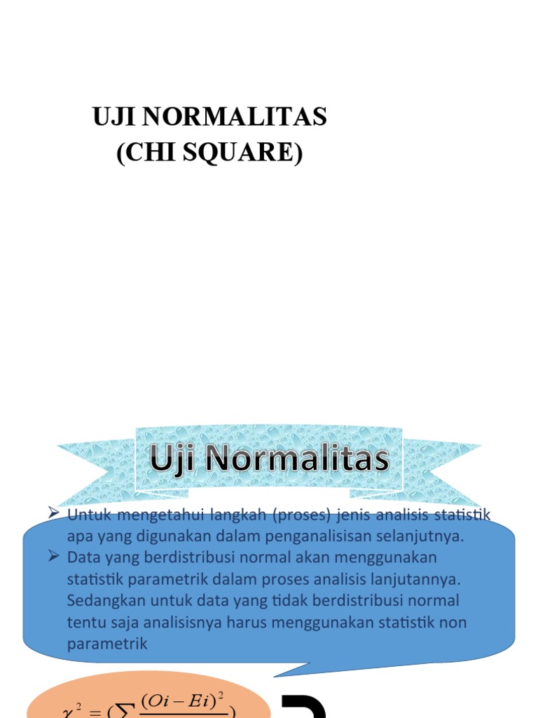 03 Uji Normalitas | PDF
