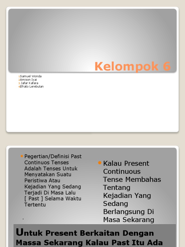 Kelompok 6 | PDF