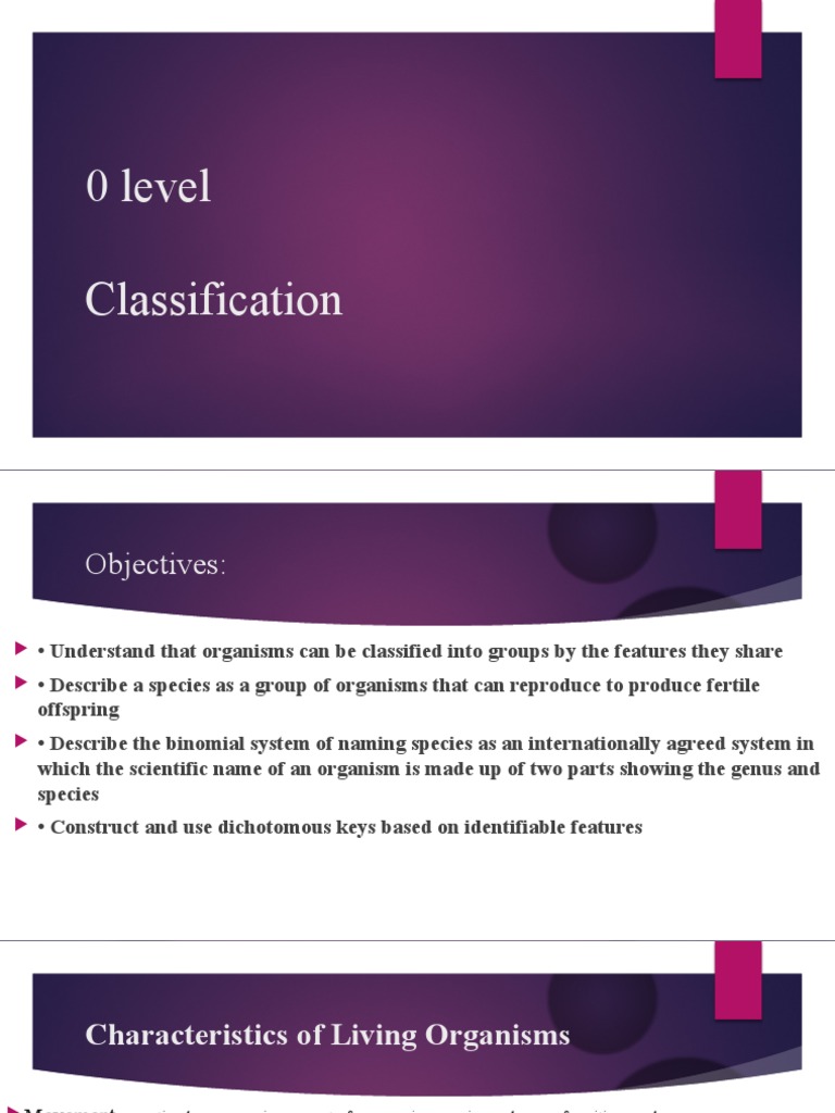 .Classification by Kashif | PDF | Cell (Biology) | Organisms
