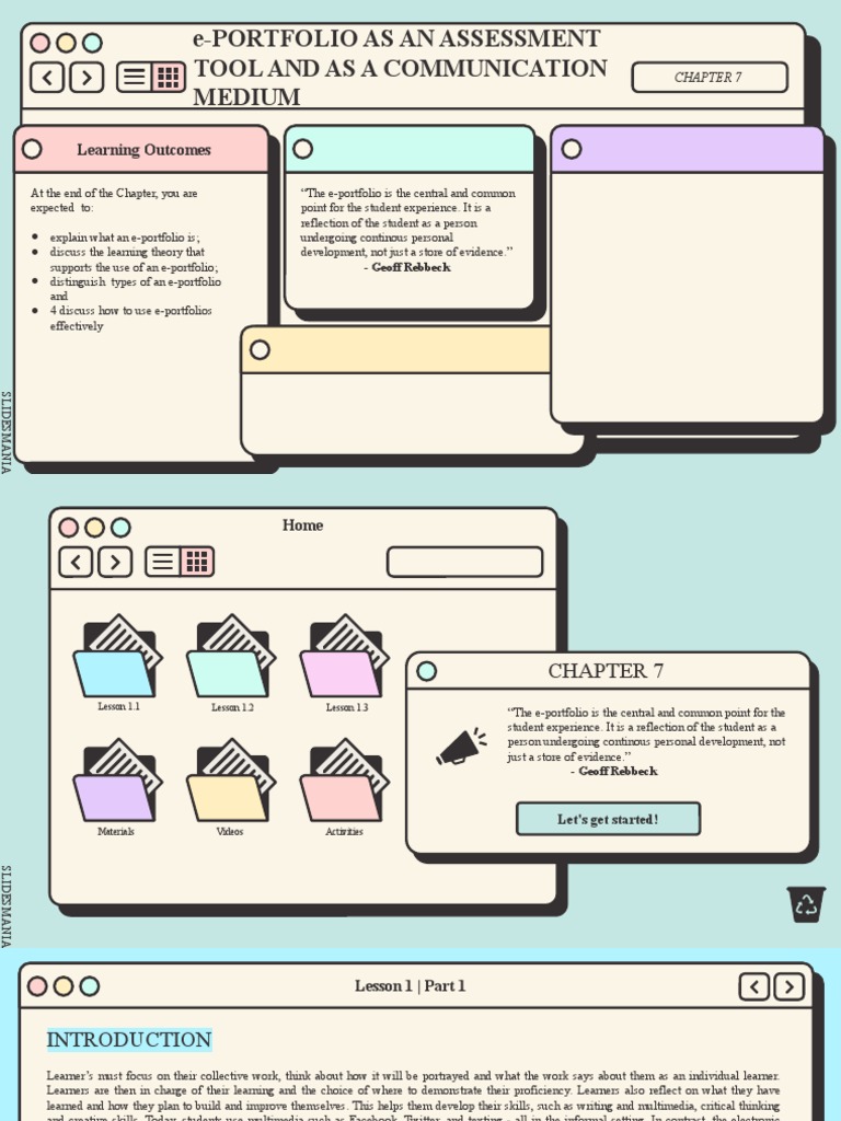 Azurel - Chapter 7 - E-portfolio as an Assessment Tool and as a ...