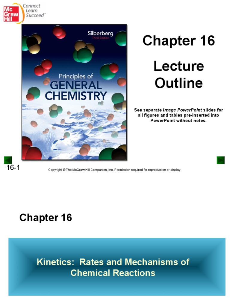 ch16 Lecture | PDF | Reaction Rate | Activation Energy