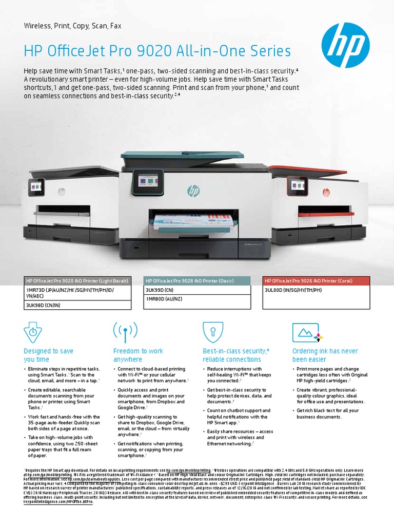 HP-9020 Ink Tank | PDF | Image Scanner | Ios