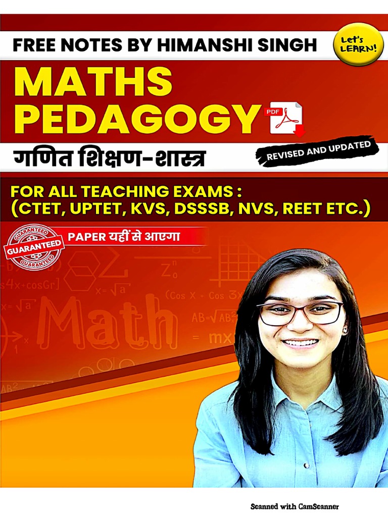 Maths Pedagogy Free Notes by Himanshi Singh | PDF