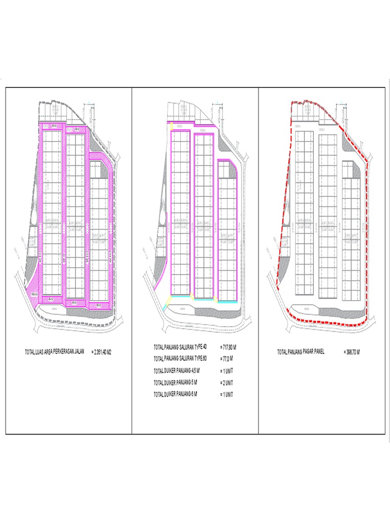 01. siteplan infra tanah 10.774 m2 | PDF