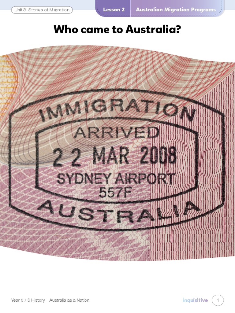Australian Migration Policies Overview | PDF