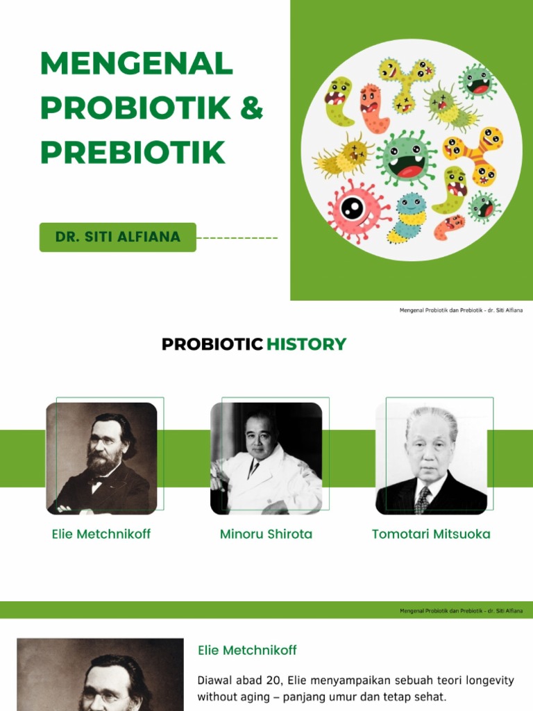 mengenal probiotik dan prebiotik | PDF