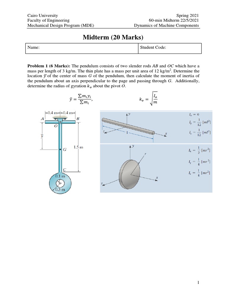 Midterm & Solution | PDF