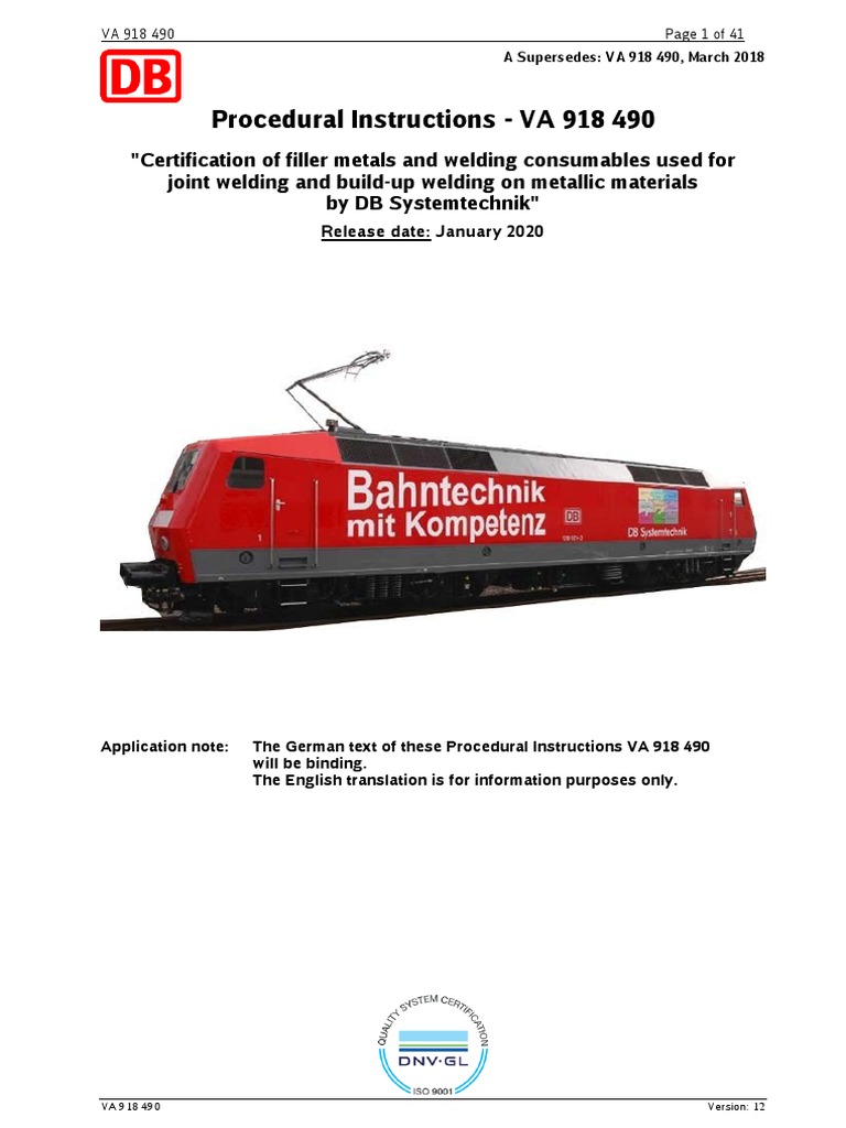 DB - Procedural Instructions for Certification | PDF