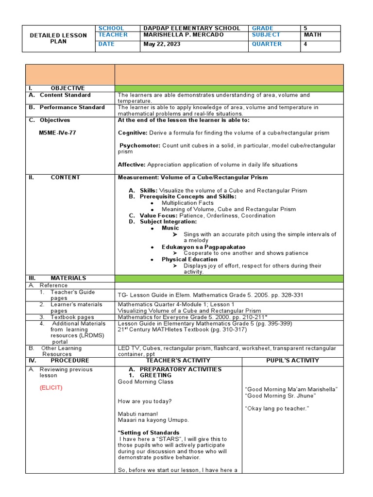 DLP LOCAL DEMO Final Copy Demo | PDF | Length | Volume