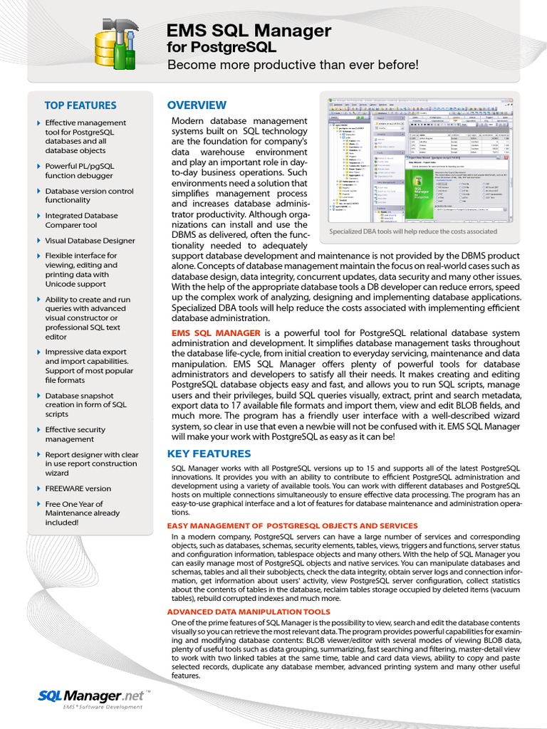 Pgmanager | PDF | Databases | Postgre Sql Pgmanager | PDF | Databases | Postgre Sql