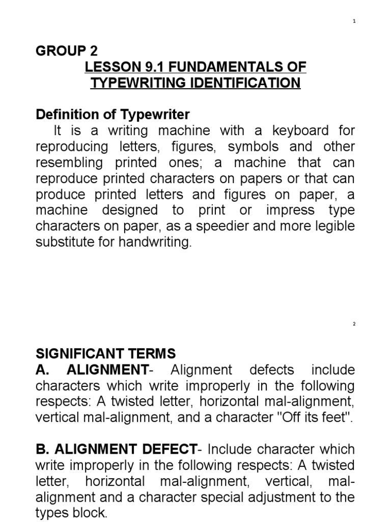 TYPEWRITER | PDF | Typewriter | Typefaces