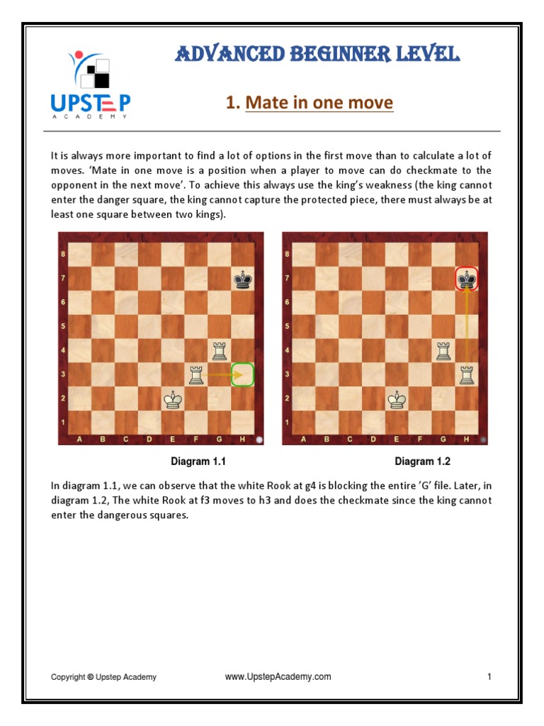 FC-AB-1 - Mate in 1 | PDF | Abstract Strategy Games | Game Rules