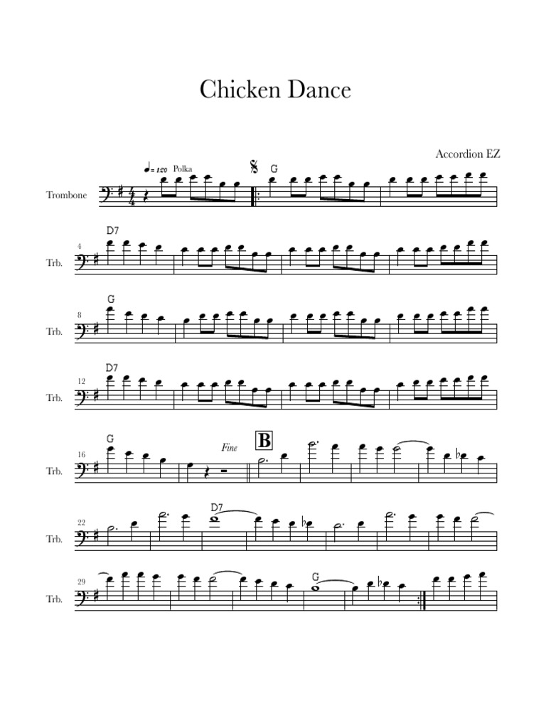 The Chicken Dance G | PDF