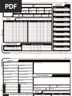 Cyberpunk Red Reference Sheets Fixed | PDF | Equipment | Firearms
